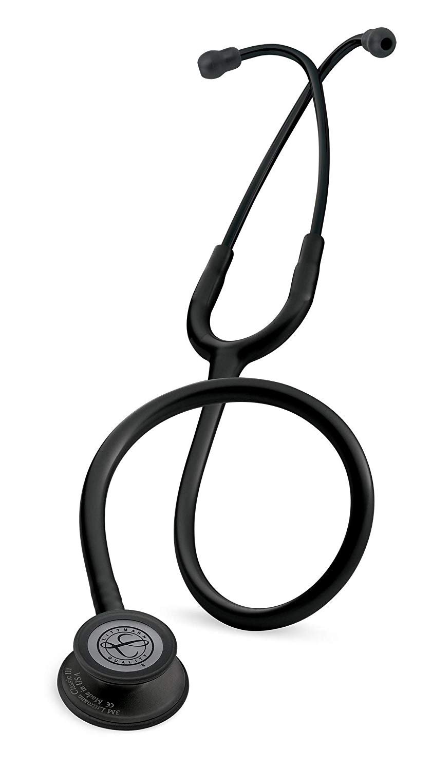 3M Littmann Classic 3 Stethoscope Black Edition Chestpiece Black Tube