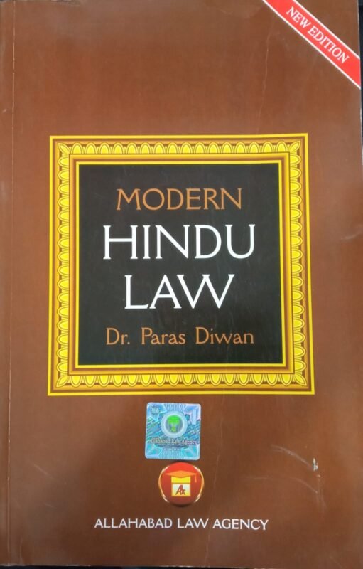 Modern Hindu Law By Dr Paras Diwan New Ed