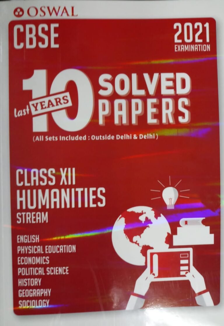 10 Year Solved Class XII Humanities Stream Latest 2021 Edition CBSE ... 10 Year Solved Class XII Humanities Stream Latest 2021 Edition CBSE ...