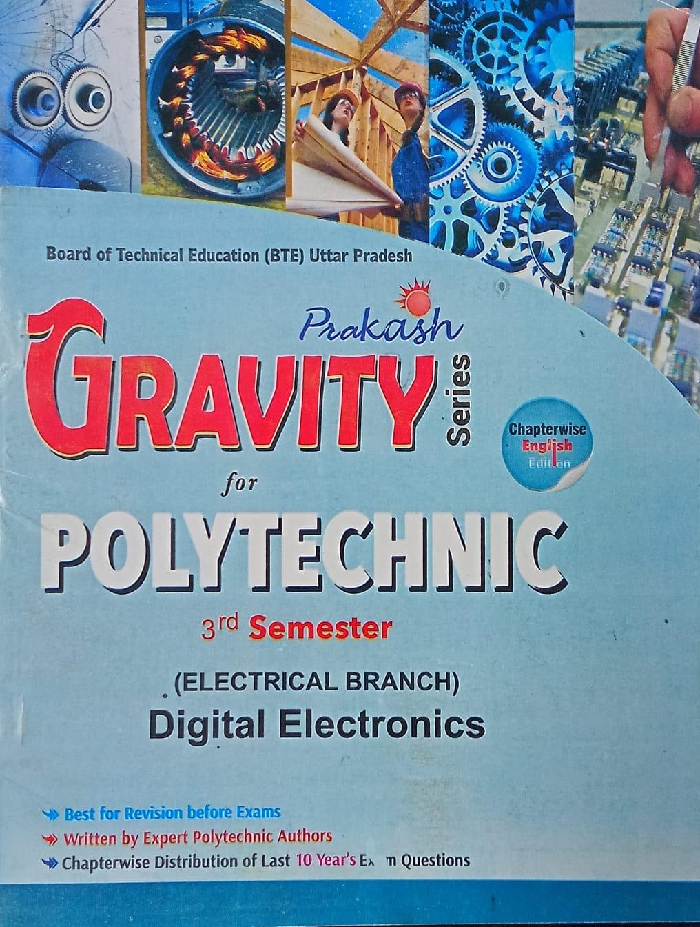 Digital Electronics Prakash Gravity Solved Paper 3rd Sem 2022 ...