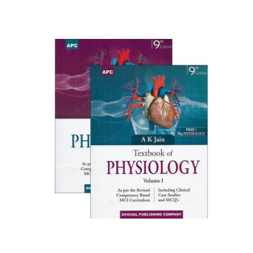 Textbook Of Physiology 9th Edition By AK Jain 2021 Set Of 2 Volumes Textbook Of Physiology 9th Edition By AK Jain 2021 Set Of 2 Volumes