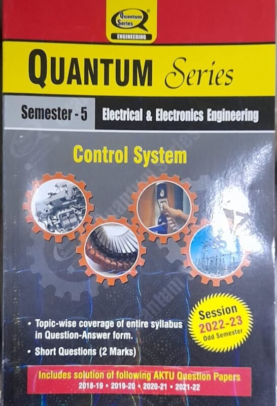 Quantum | Control System Sem 5 | 2022 | 2023 » WishAllBook | Online Bookstore