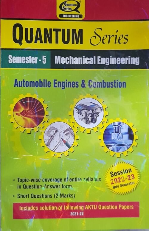 Quantum | Automobile Engines And Combustion Sem 5 | 2022 | 2023 » WishAllBook | Online Bookstore