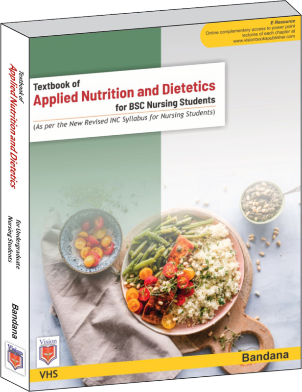 Text Book Of Applied Nutrition And Dietetics By Bandana VHS Publication ...