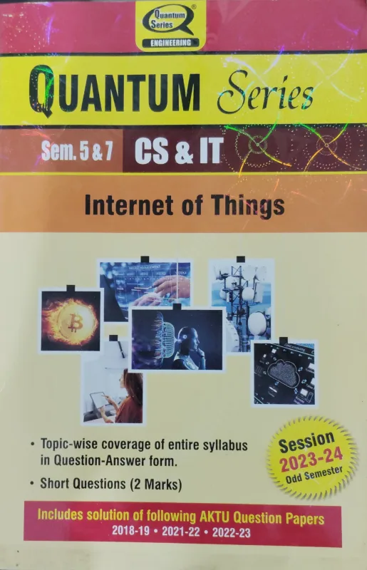 Quantum Series For BTech Internet Of Things 5 And 7 Sem 2023 2024 ...